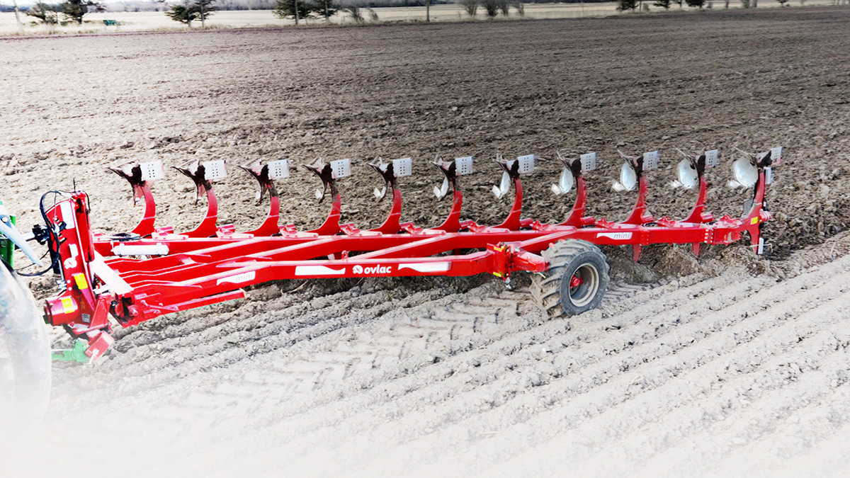 Mini Shallow Plough, 5 - 13 furrows - Ovlac UK
