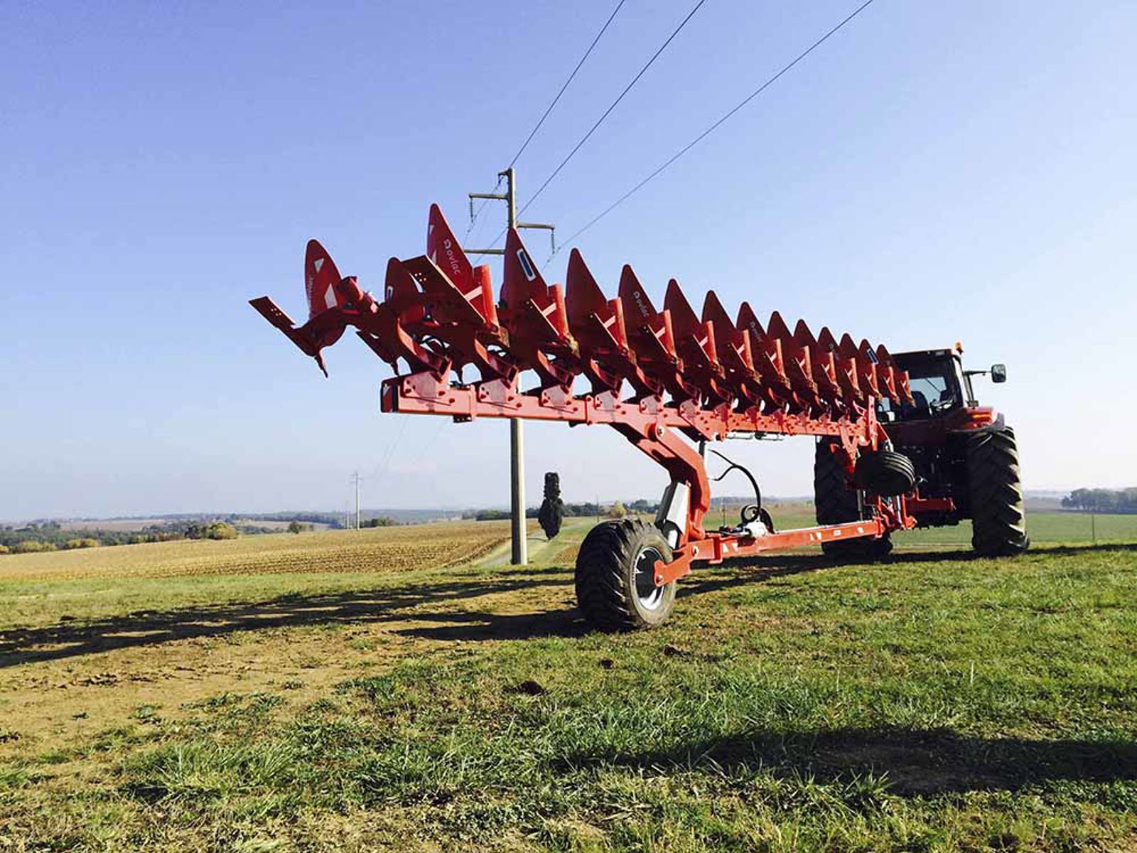 Mini Shallow Plough, 5 - 13 furrows - Ovlac UK