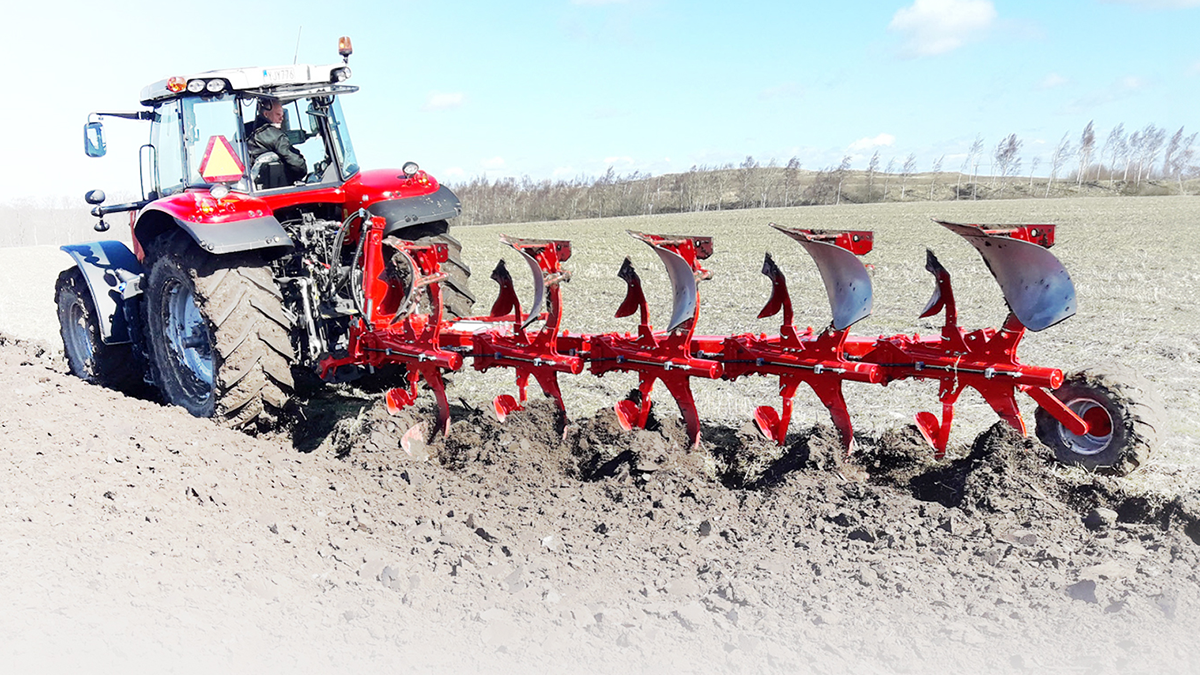 Classic Reversible Plough, 3 - 5 furrows - Ovlac UK
